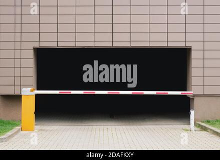 automatic entry system Barrier Gate Security car entrance surveillance ...