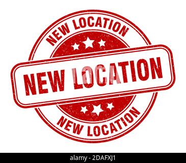 New Location Rubber Stamp Seal Vector Stock Vector Image & Art - Alamy