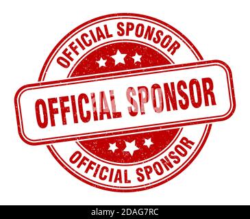 Official Sponsor Rubber Stamp Seal Vector Stock Vector Image & Art - Alamy