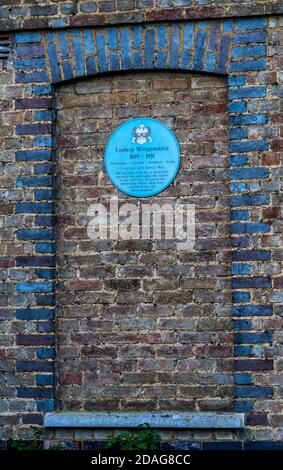Ludwig Wittgenstein Blue Plaque Cambridge. Ludwig Wittgenstein 1889 ...