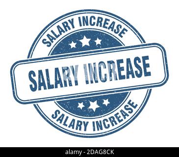 salary increase stamp. salary increase sign. salary increase label set ...