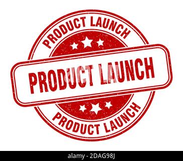 New Product Launch rubber grunge stamp seal vector Stock Vector Image ...