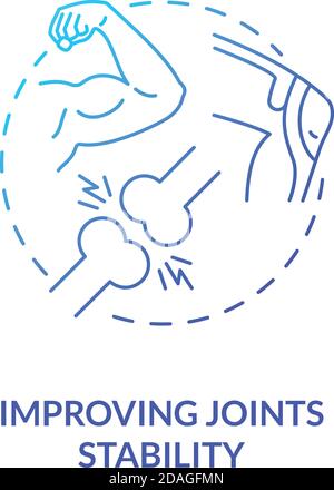 Improve joint stability concept icon Stock Vector Image & Art - Alamy