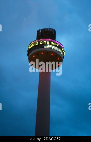 St John's Beacon Radio City observation tower with Liverpool 2018 ...