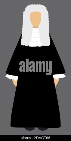 Hair wig icon flat vector. Head style. Fashion girl isolated Stock ...