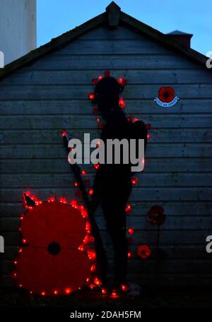 Light Up Red, Poppies, Night, Lest we Forget, Radio, Wreath, At Home ...