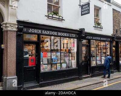 John Sandoe Books on Blacklands Terrace, Chelsea, London, UK Stock ...