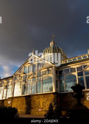 View of County offices or county hall in Matlock. A former hydro spa ...