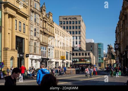 The Building of the Tyne Bridge - Newcastle-upon-Tyne (4/4 Stock Photo ...