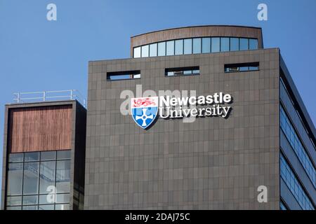 Logo of Newcastle University, Newcastle upon Tyne, north east England ...