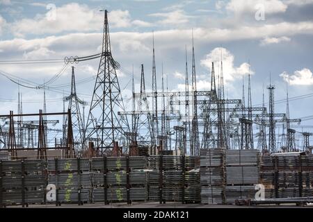 CHERNOBYL, UKRAINE - Nov 28, 2016: Chernobyl nuclear power plant ...