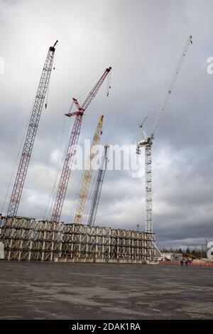 CHERNOBYL, UKRAINE - Nov 28, 2016: Chernobyl nuclear power plant ...