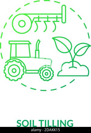 Soil tilling concept icon Stock Vector Image & Art - Alamy