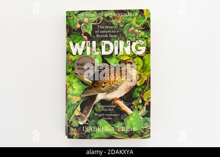 The book, Wilding by Isabella Tree - The return of nature to a British farm Stock Photo - Alamy