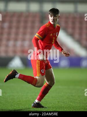 Wales' Morgan Boyes during the UEFA Euro 2021 Under-21 Qualifying Group ...