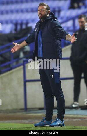 Bolton Wanderers manager Ian Evatt before the Sky Bet League 1 match ...