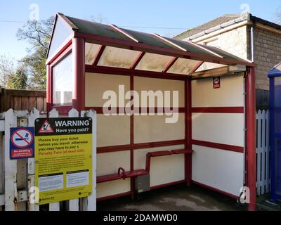 Honley Railway Station Stock Photo - Alamy