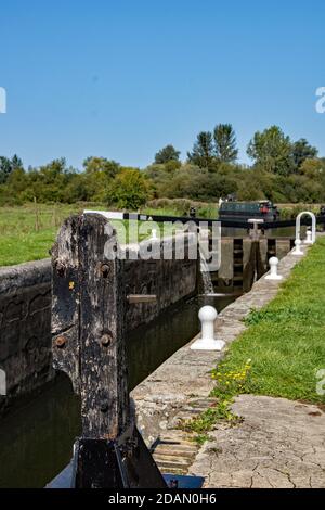 paddle mechanism for canal lock Stock Photo - Alamy