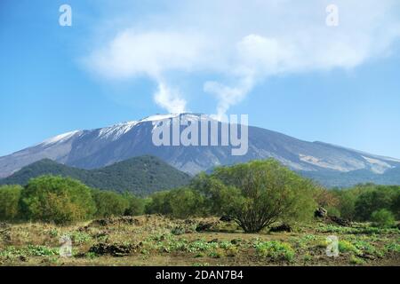 nature in the central Sicily, Italy Stock Photo - Alamy