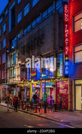 Soho Theatre and Soho Theatre Bar on Dean St, Soho, London. Founded in ...
