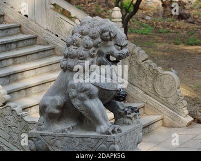 Chinese guardian lions, Imperial guardian lions, Shi, Foo Dog, Fu Dog ...
