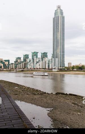 The Tower at One St George Wharf, Vauxhall, London Stock Photo - Alamy