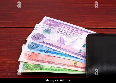 Money of Ethiopia. Ethiopian birr bills. ETB banknotes. 10 birr notes ...