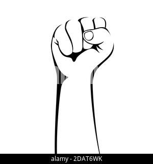 hand gestures , vector illustration , lining draw ,profile Stock Photo ...