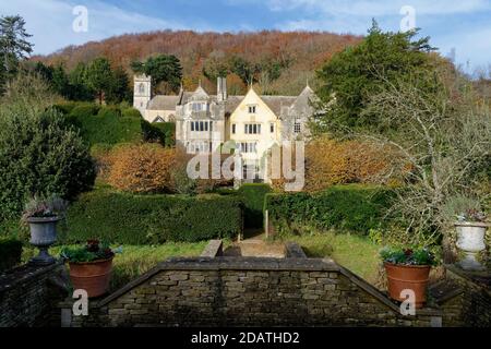 Owlpen Manor, Uley, Gloucestershire, England Stock Photo - Alamy