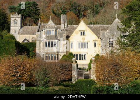 Owlpen Manor, Uley, Gloucestershire, England Stock Photo - Alamy