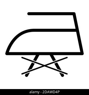 Don´t iron with steam flat icon isolated on white background. No steam ...