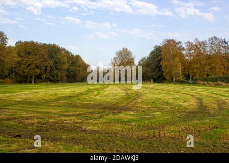 German countryside landscape, Lower Rhine Region, Germany Stock Photo ...