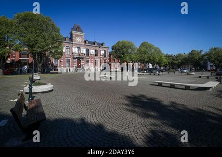 Illustration picture shows communal house in Villers-le-Bouillet ...