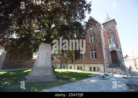 Illustration shows the city hall of the Sint-Joost-ten-Node - Saint ...