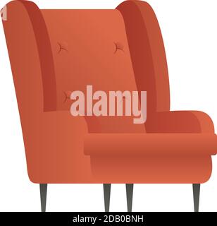 red sofa livingroom furniture icon Stock Vector Image & Art - Alamy