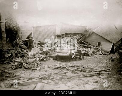 Austin Dam Break Washes out Pennsylvania School House Stock Photo - Alamy