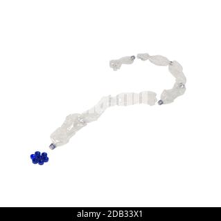 Question mark made of trash Stock Photo - Alamy