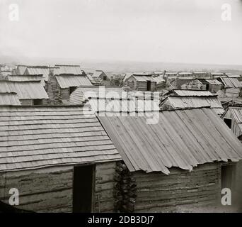Centreville, Va. Confederate winter quarters, Civil War Photographs ...