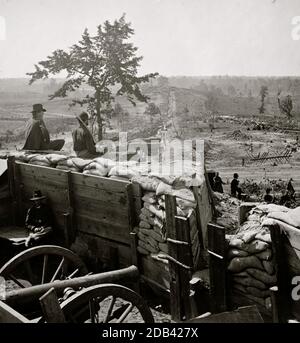 Confederate fortifications in Atlanta, Georgia, served as defensive ...