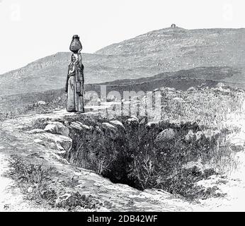Jacobs Well Samaria. Jacobs Well Samaria Stock Photo - Alamy
