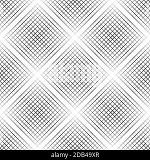 Vector seamless irregular linear grid pattern. Modern abstract texture ...