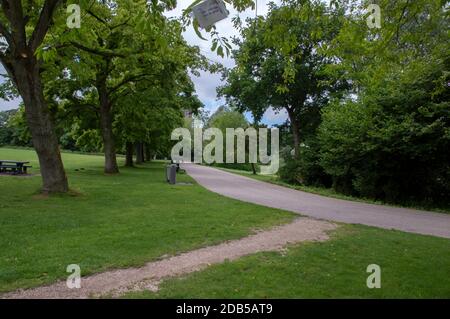 Walking Path At The Flevopark At Amsterdam The Netherlands 18-6-2020 ...