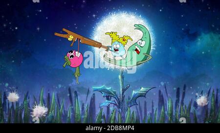 THE MIGHTY ONES, from left: Twig (voice: Josh Brener), Very Berry ...