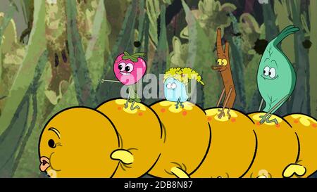 THE MIGHTY ONES, from left: Twig (voice: Josh Brener), Very Berry ...