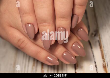 Christmas Nail art manicure. Winter Holiday style bright Manicure with ...