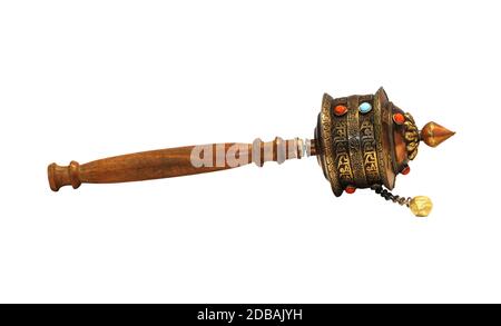 Traditional ethnic rattle isolated with clipping path included Stock ...