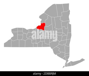 Map of Oswego County, New York 1867 Stock Photo - Alamy