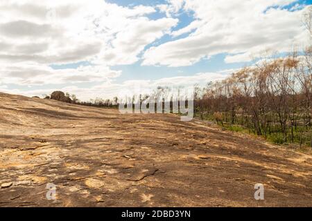 The Disappointment Rock on the Hyden-Norseman-Road, Western Australia ...