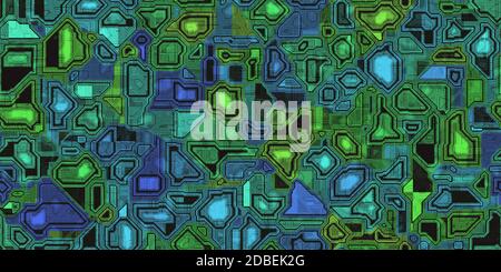 Hi-tech microscheme pattern background. Microchip network texture Stock ...