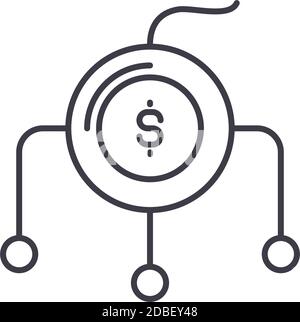 restructuring vector icon isolated on transparent background ...